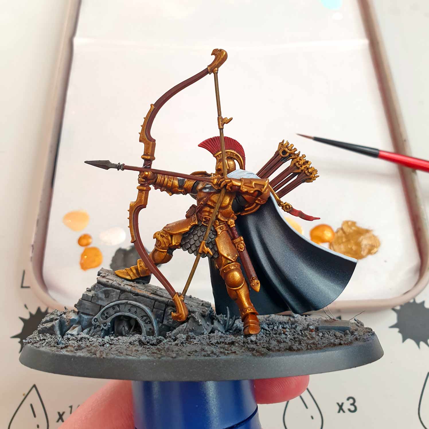 How to thin paint for miniatures – Painting Miniatures