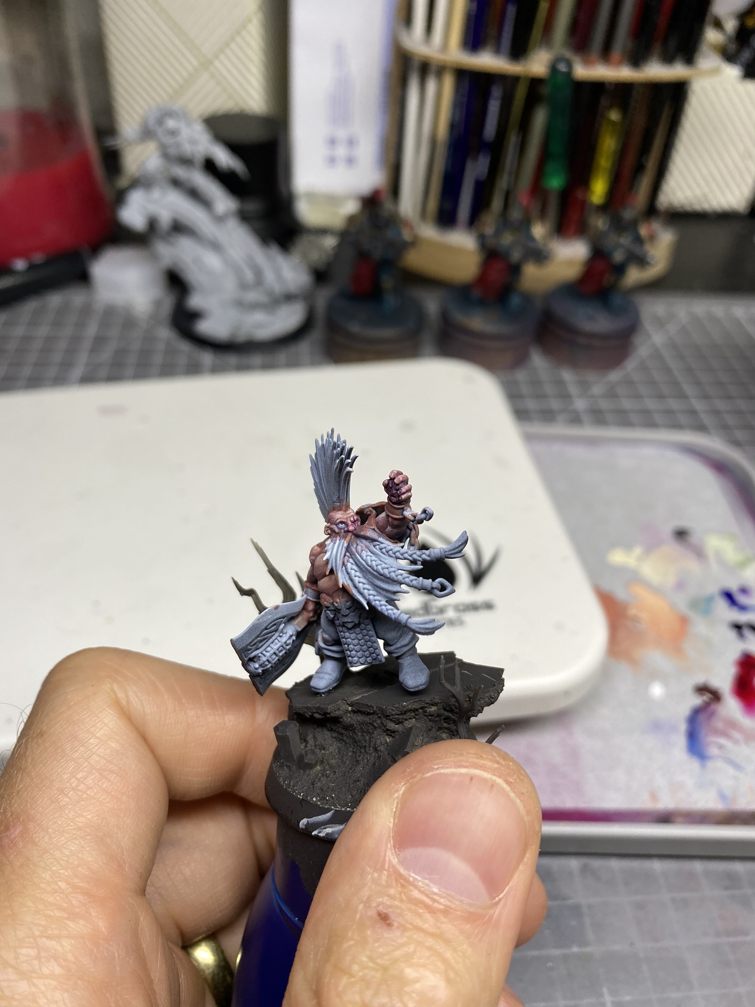 How to paint dwarf miniature – Painting Miniatures