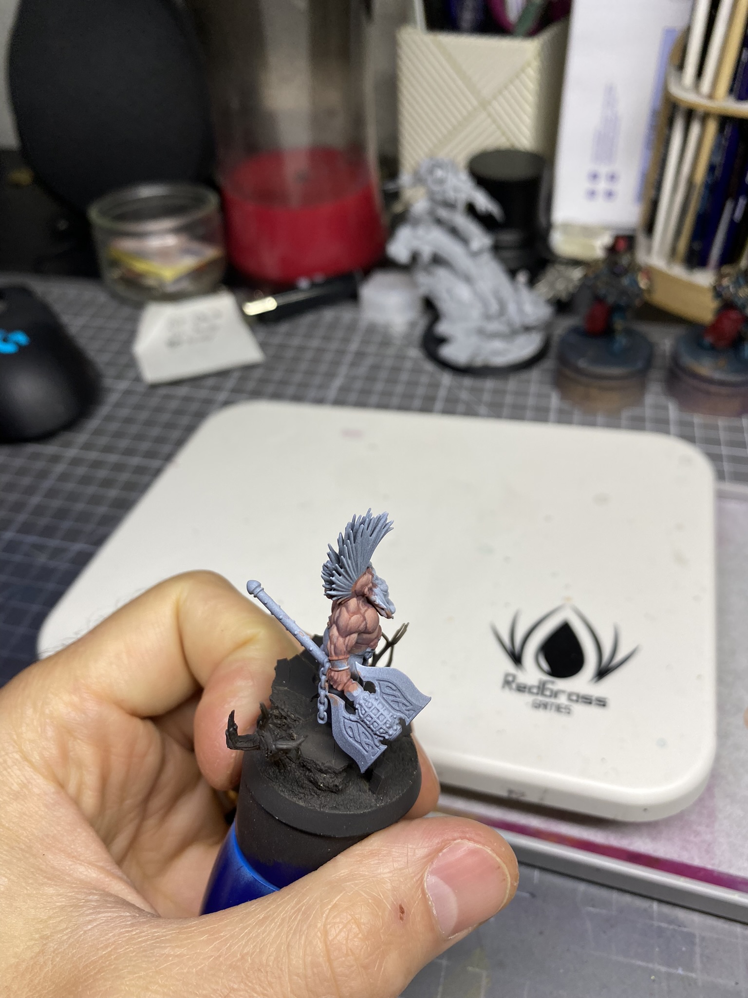 How to paint dwarf miniature – Painting Miniatures