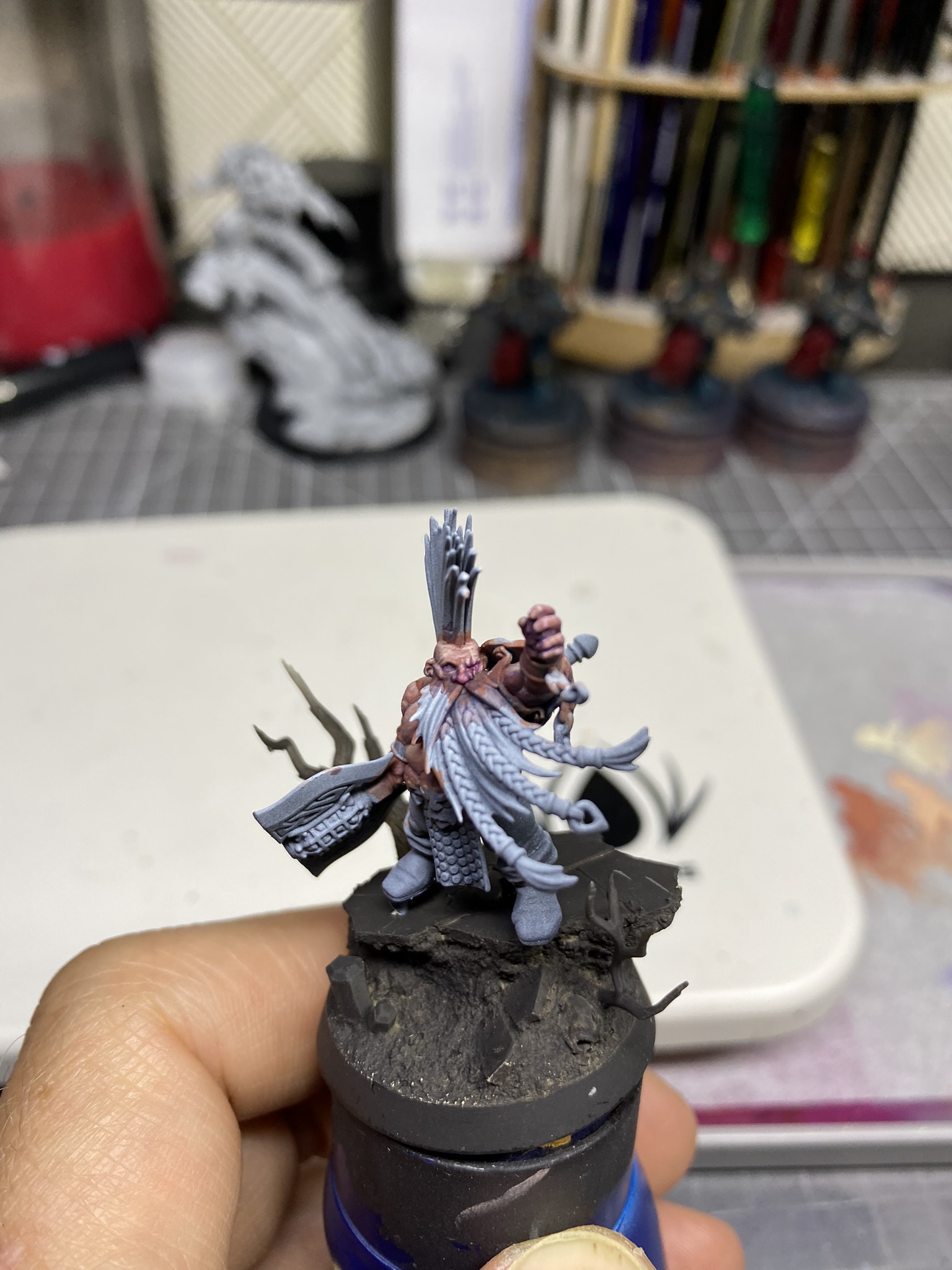 How to paint dwarf miniature – Painting Miniatures