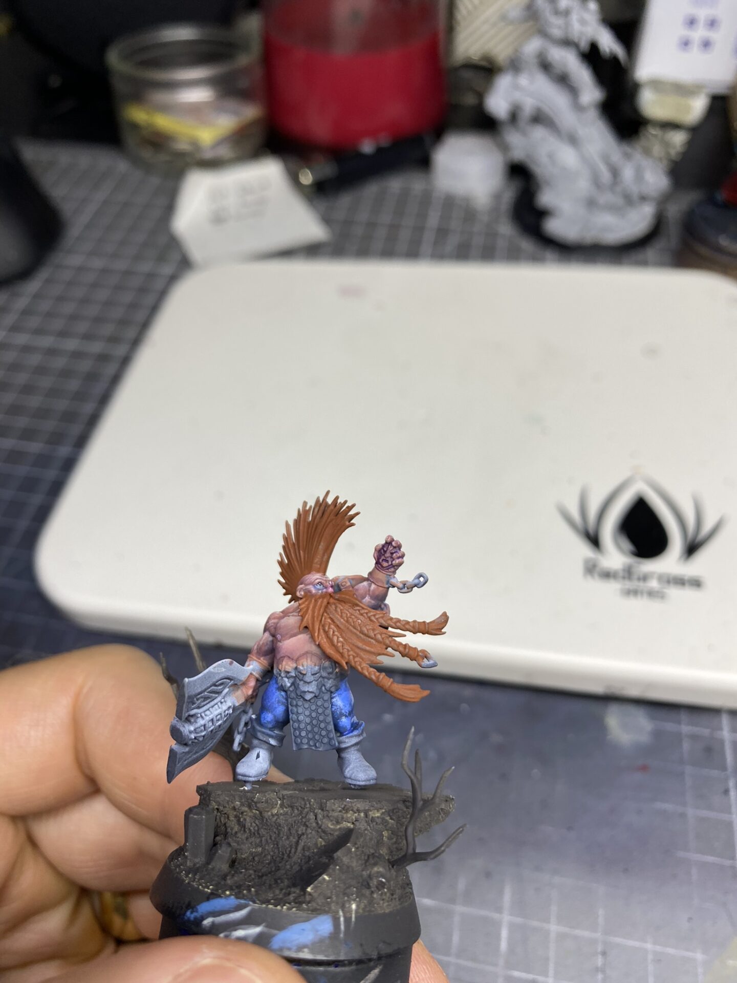 How to paint dwarf miniature – Painting Miniatures